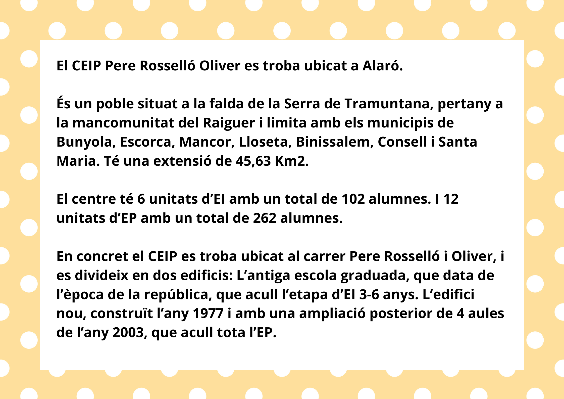 Qui “soim”? | CEIP Pere Rosselló Oliver